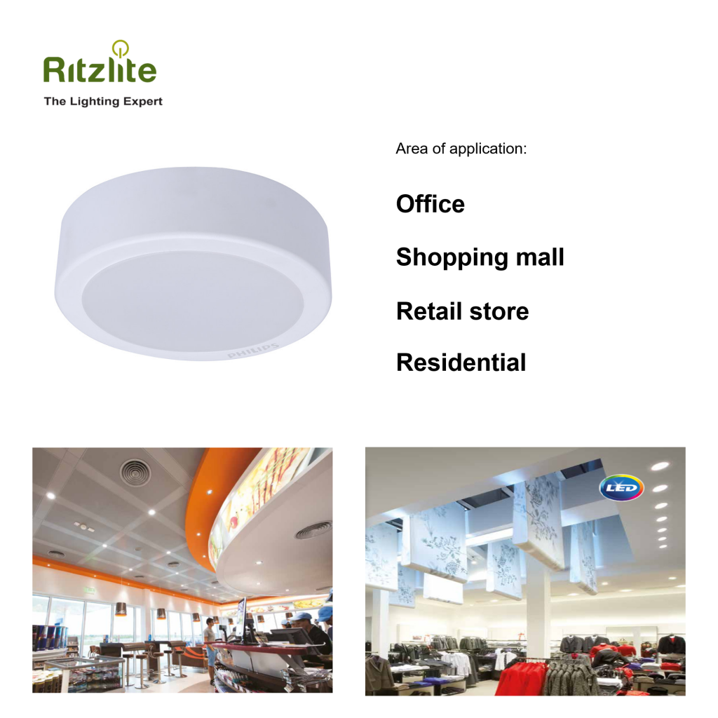 Philips DN027C Surface Downlight – Ritzlite E-Shop
